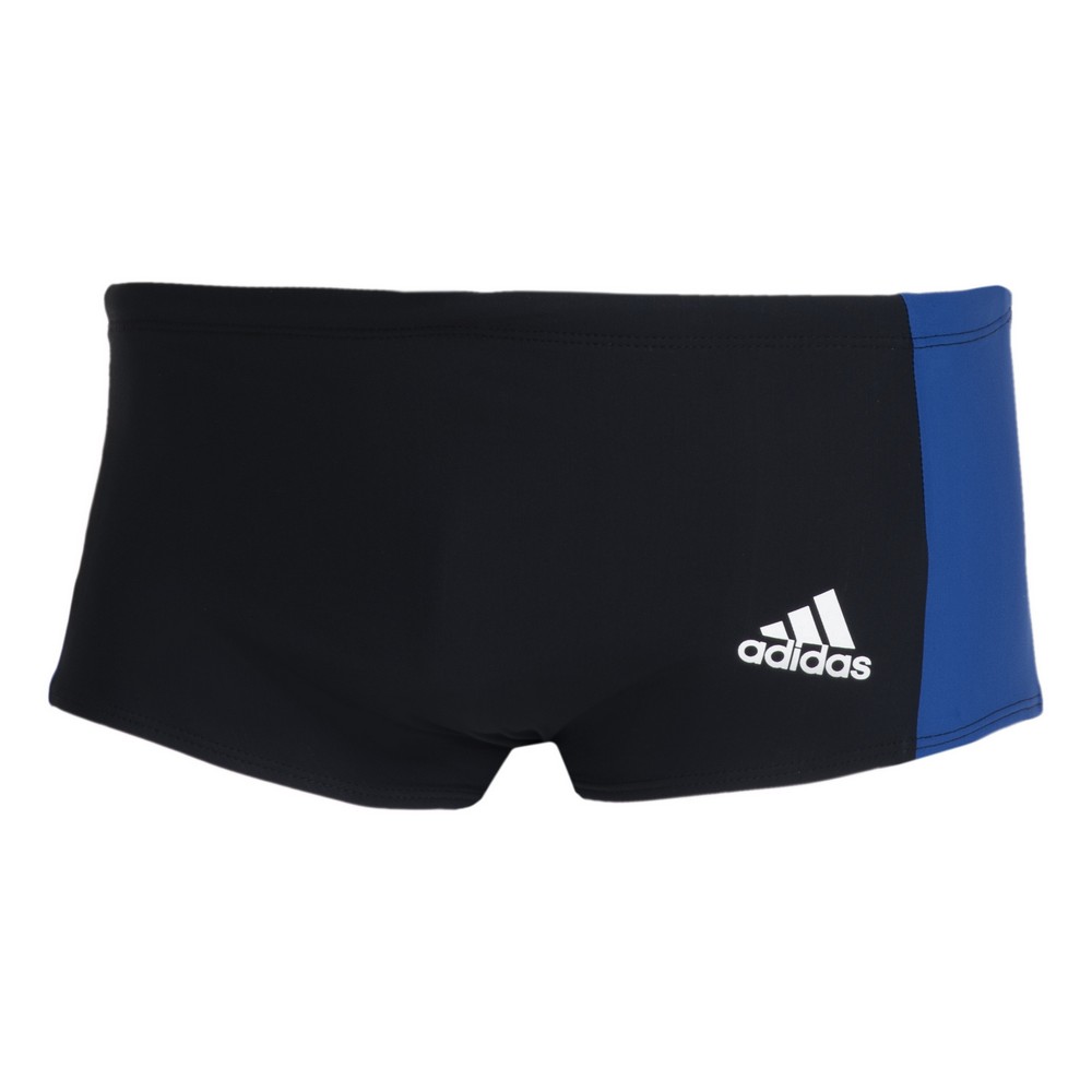 Sunga adidas block 3s preta com azul masculina :: Amil Esportes