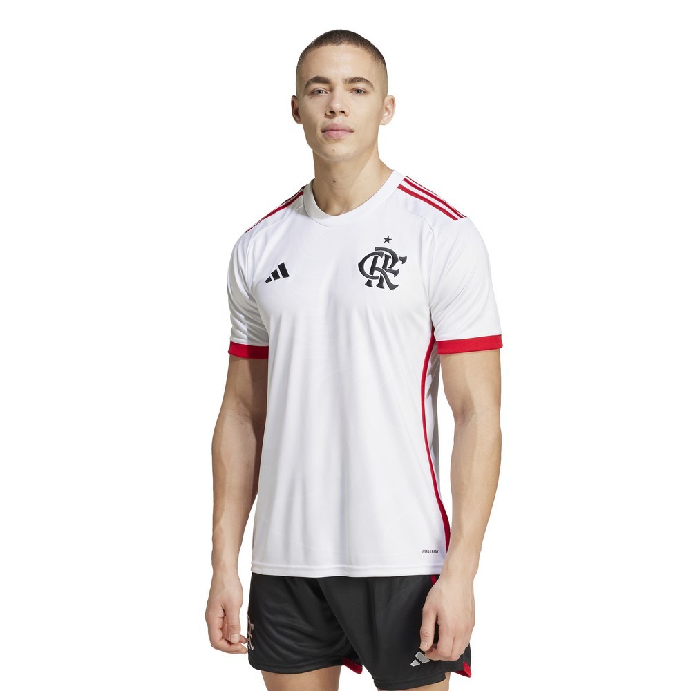 Camisa adidas flamengo ii branca masculina :: Amil Esportes